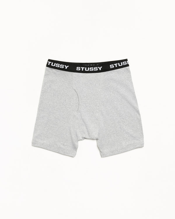 Boxer Briefs 3 Pack – Grey Heather | Accessories | Stüssy