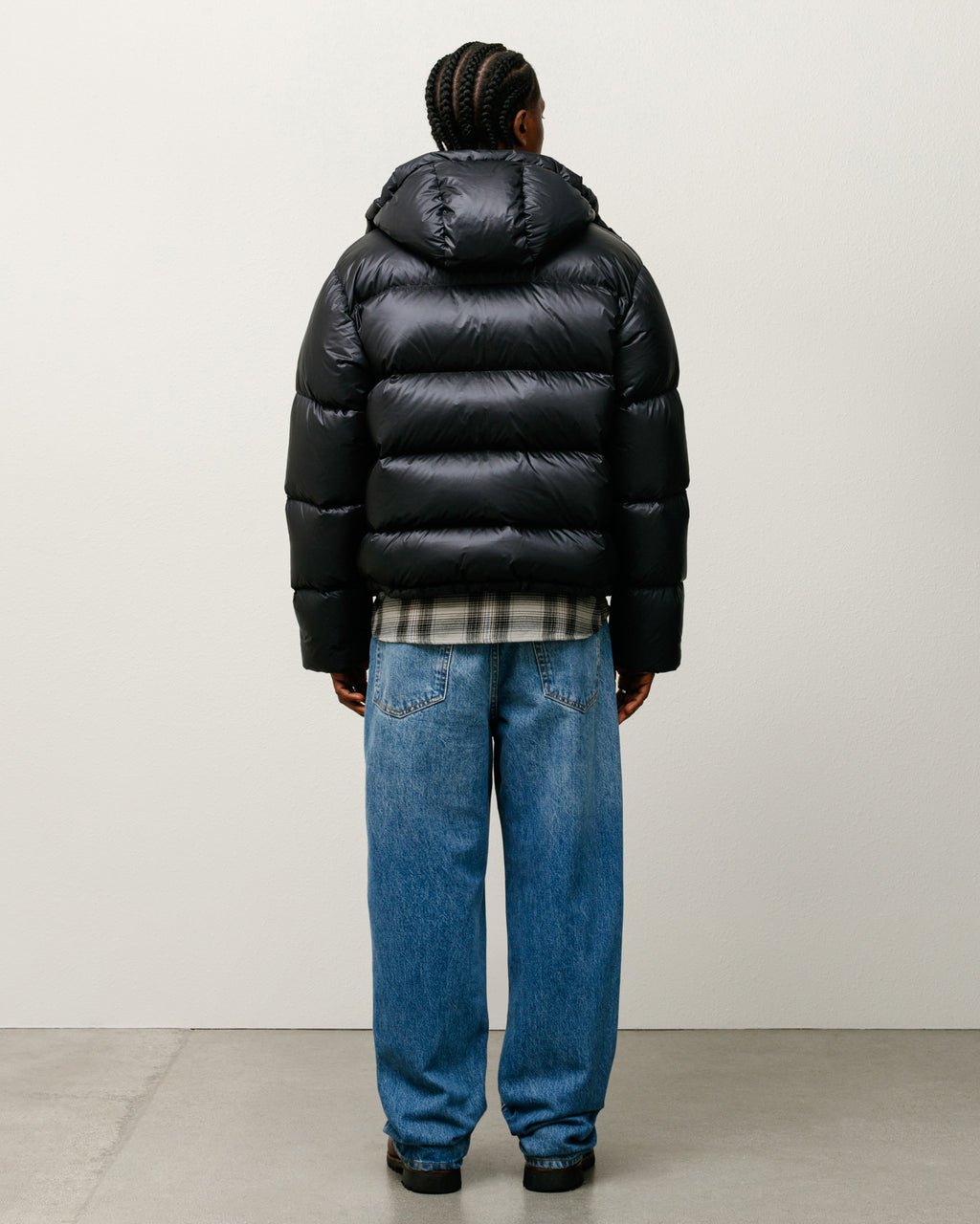 Down Parka Micro Ripstop – Phantom Black | Outerwear | Stüssy