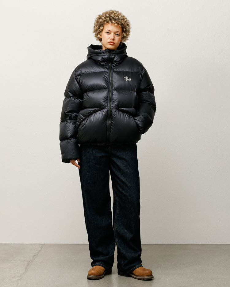 Down Parka Micro Ripstop – Phantom Black | Outerwear | Stüssy