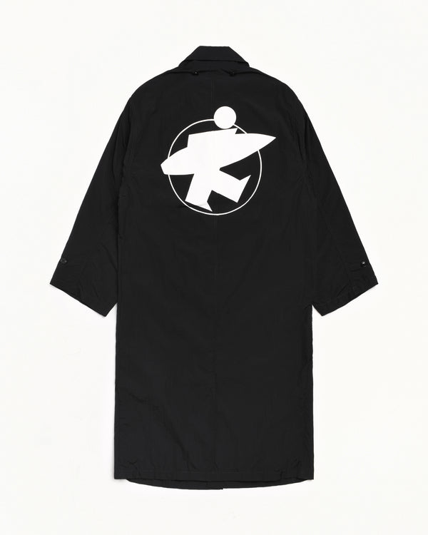 Lightweight Surfman Trench – Black | Outerwear | Stüssy