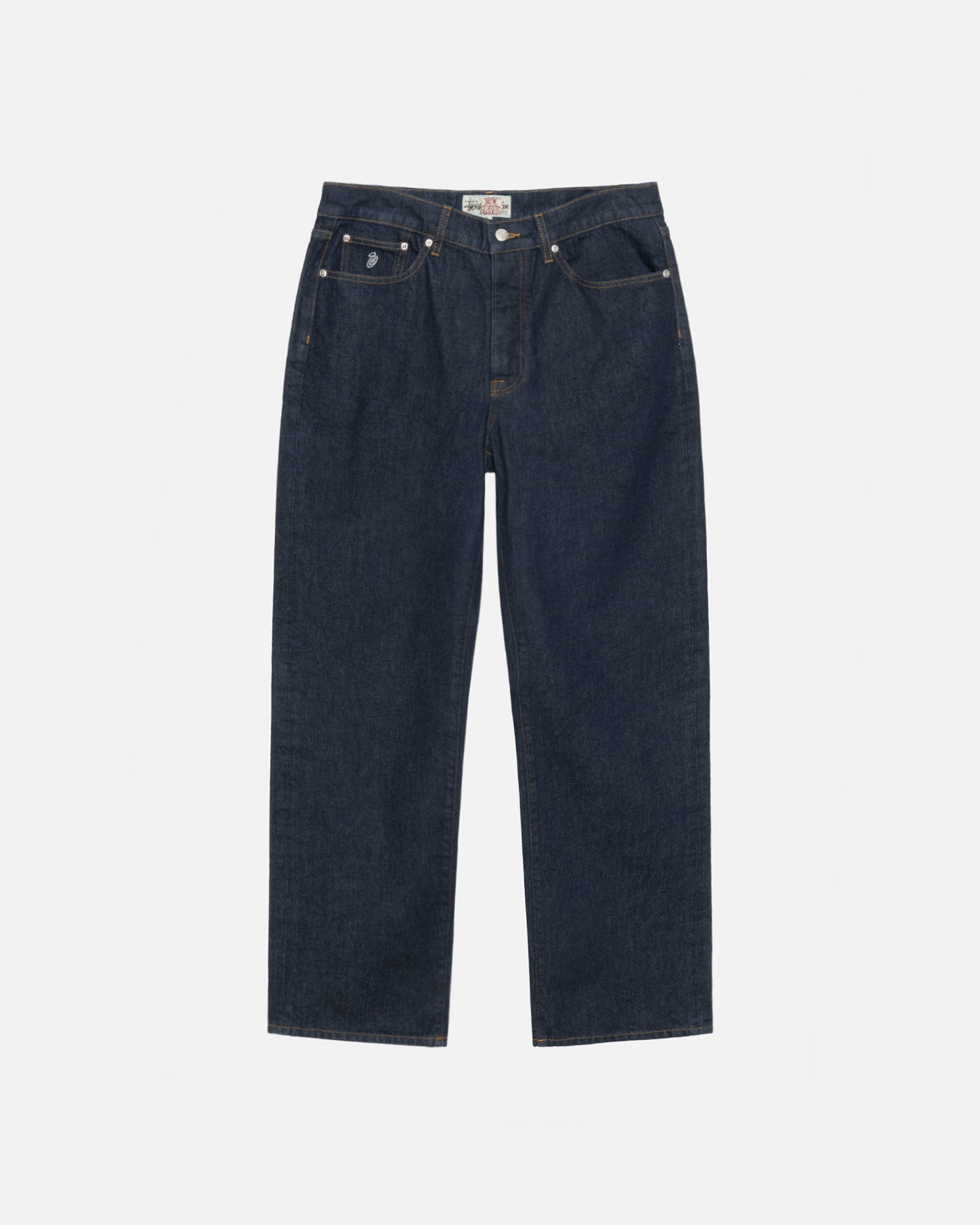 New Classic Jean Denim in rinsed indigo – Stüssy