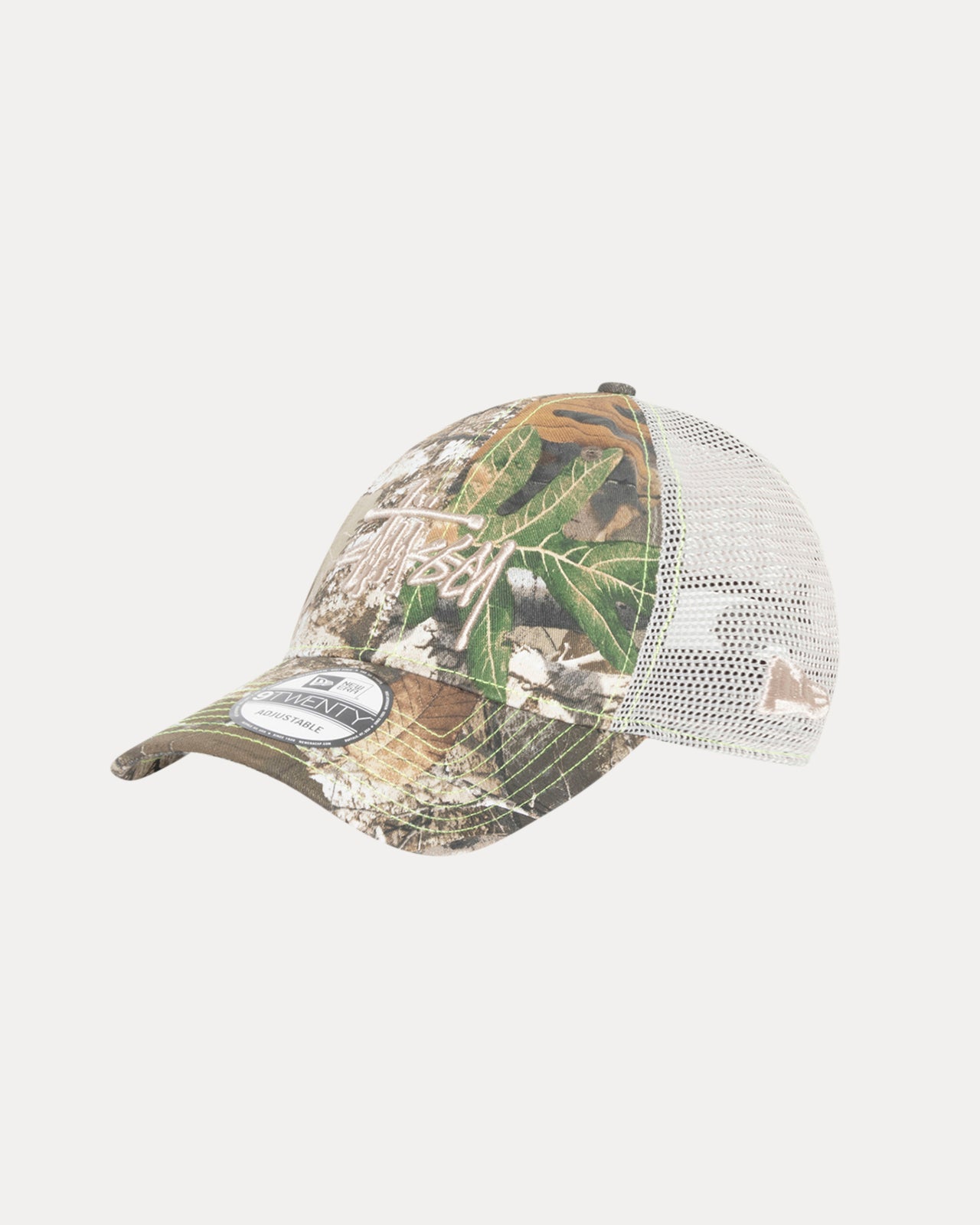 New Era 9Twenty Basic Trucker in real tree edge – Stüssy