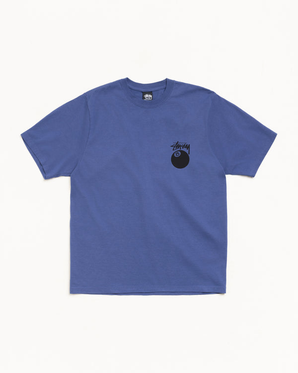 8 Ball Tee Pigment Dyed – Indigo | Tees | Stüssy