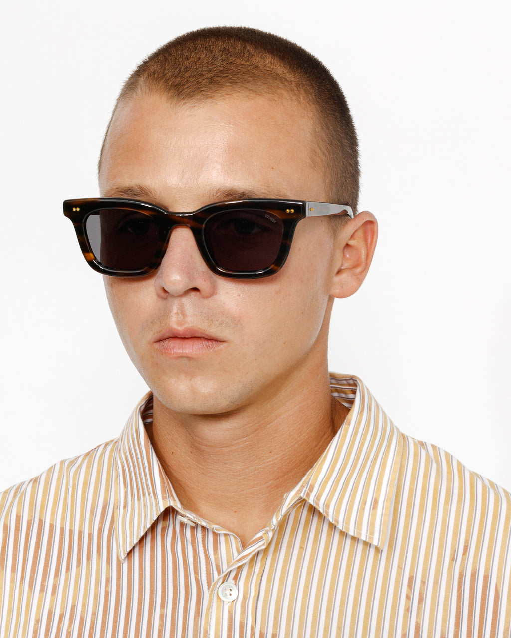 Ace Sunglasses in tortoise / black lens – Stüssy