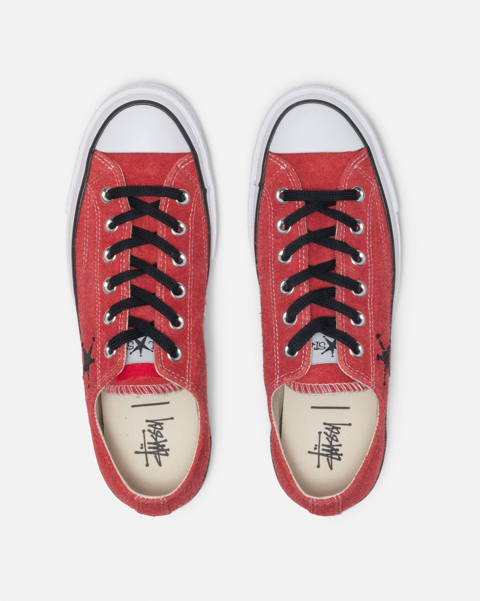 Stüssy & Converse Chuck 70 Ox in poppy red – Stüssy